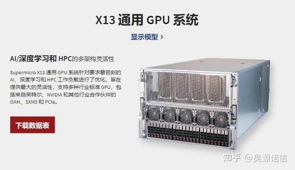 超微推出更好、更快、更环保的全新 X13 服务器产品组合，配备第四代英特尔® 至强® 可扩展处理器 - 知乎