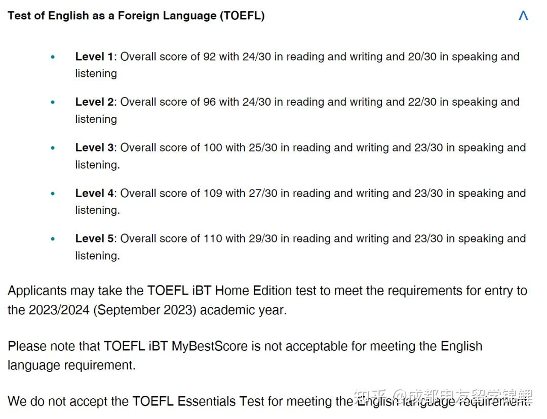 英国大学23fall全面开放申请！QS前100申请要求和开放时间汇总 - 知乎