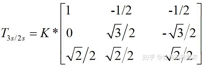 Clark变换与Park变换的前世今生 - 知乎