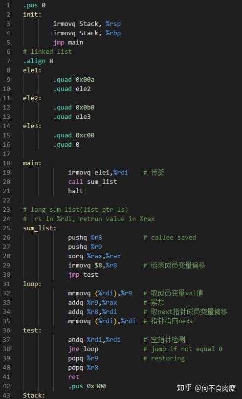 CSAPP archlab PartA - 知乎