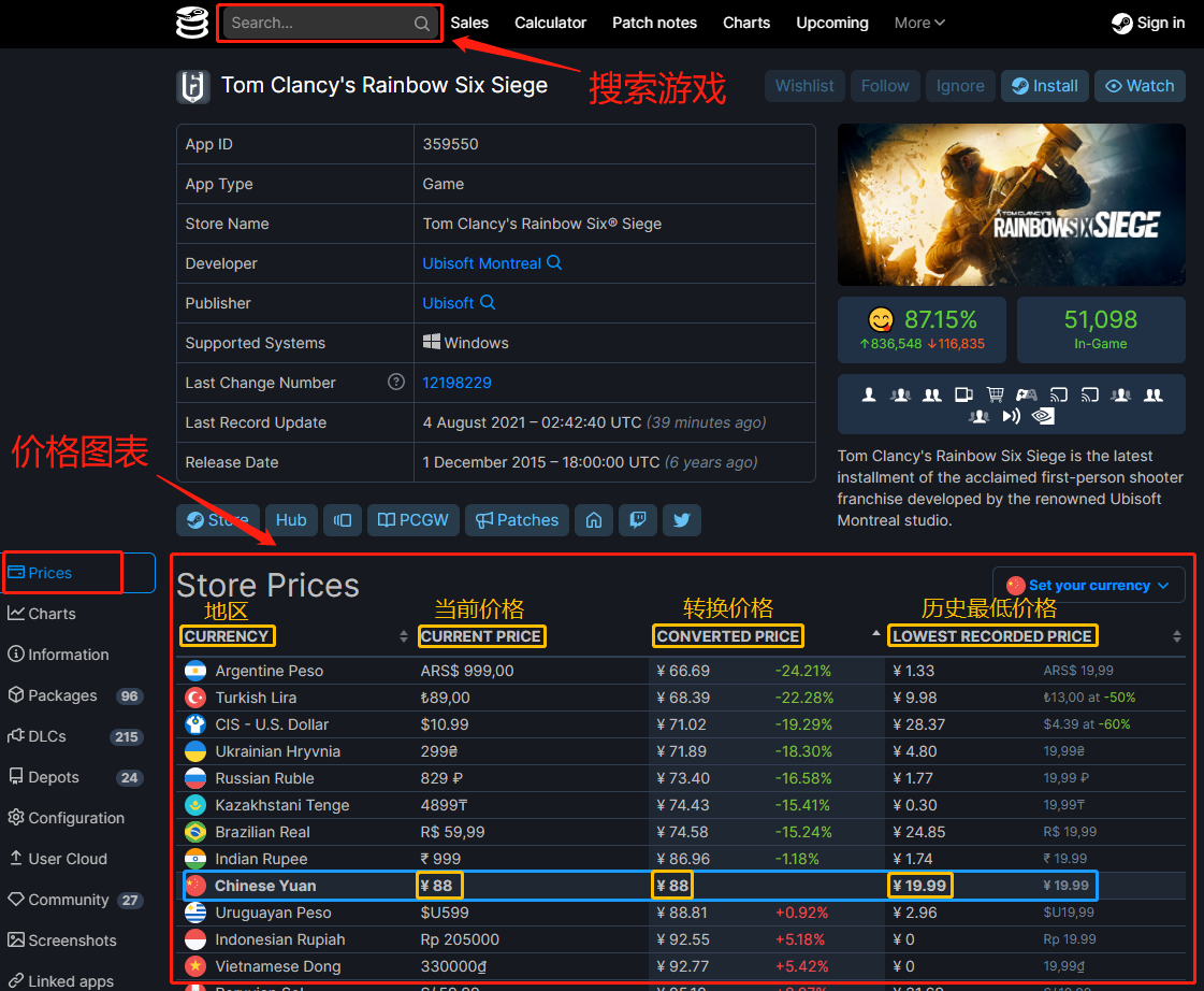 SteamDB基本用法指南 - 知乎