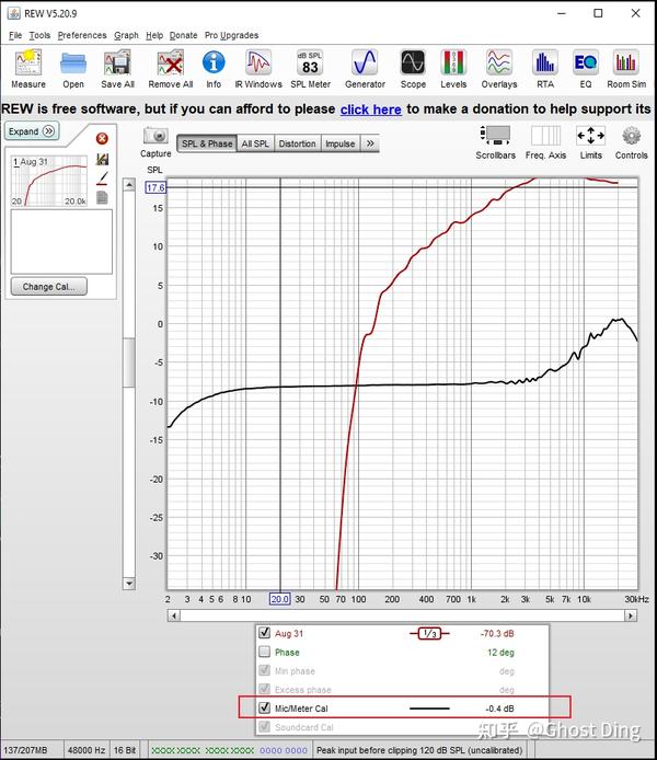 Room Eq Wizard5.20.13操作手册 噪声频谱分析 免费音频电声学测量软件 扬声器音箱频率响应曲线测量 电声测试教程 rew软件中文说明书 - 知乎