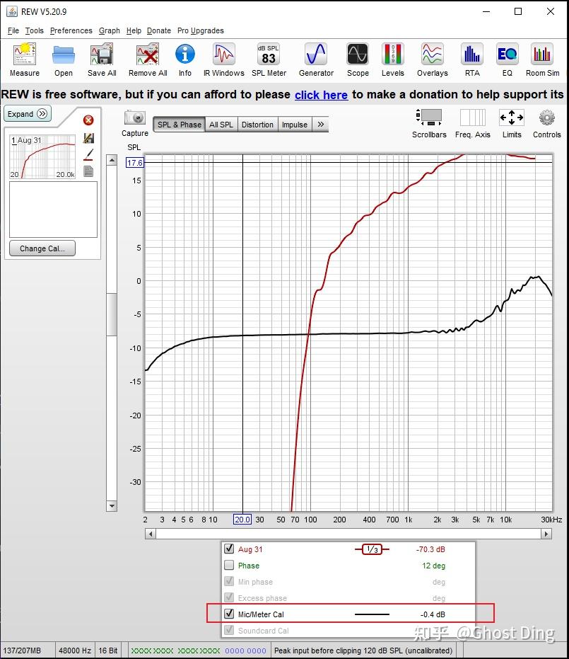 Room Eq Wizard5.20.13操作手册 噪声频谱分析 免费音频电声学测量软件 扬声器音箱频率响应曲线测量 电声测试教程 rew软件 ...