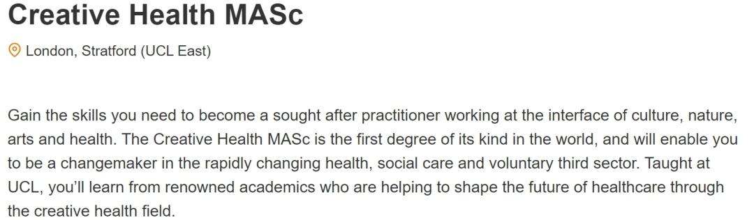 英国G5名校UCL也开设艺术疗愈硕士了？ - 知乎