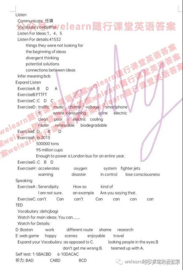 新一代大学英语 提高篇 综视听说教程2 Unit1-Unit8 参考答案完整答案 - 知乎 新一代大学英语 提高篇 综视听说教程2 Unit1-Unit8 参考答案完整答案 - 知乎