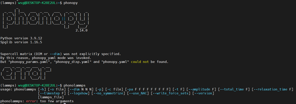 LAMMPS结合Phonopy计算声子谱：从安装到跑路 - 知乎