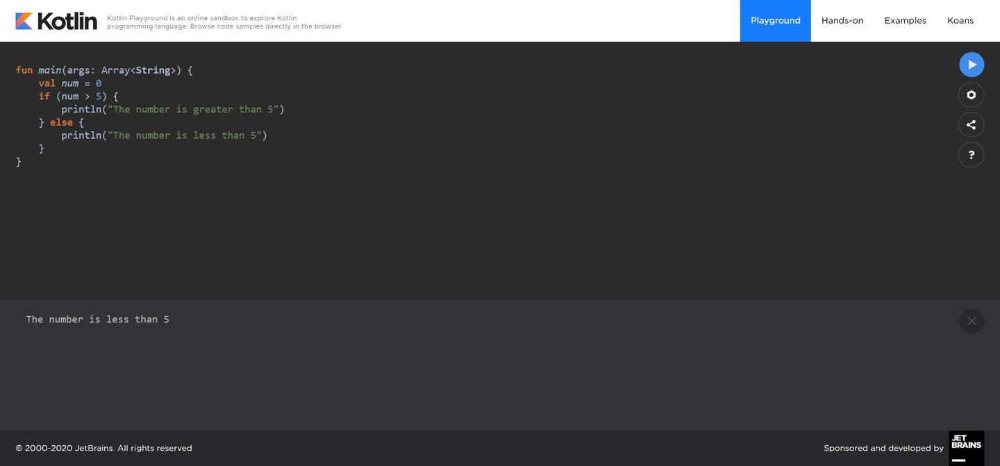 Kotlin 03.if - else表达式示例 - 知乎