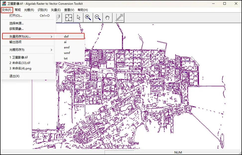 卫星光栅图像秒变矢量图形神奇 AlgoLab R2V - 知乎