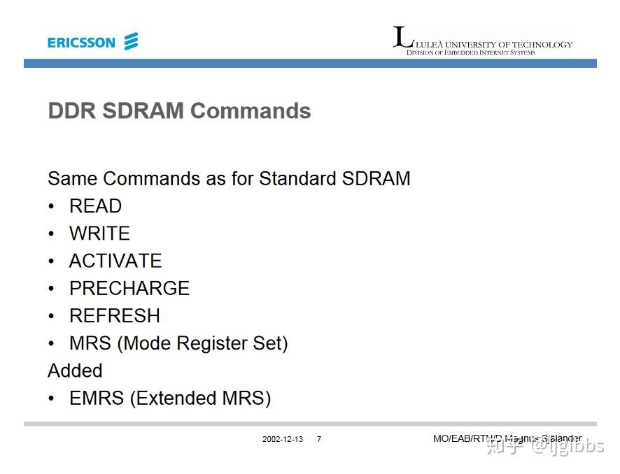 DDR 学习时间 (Part A - 1)：一篇 2002 年的 DDR 控制器设计硕士论文 - 知乎