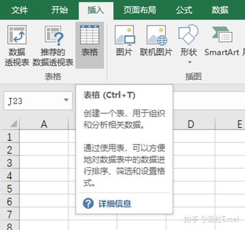 Excel快捷键：Ctrl+T，这几种姿势你是否都了解呢 - 知乎