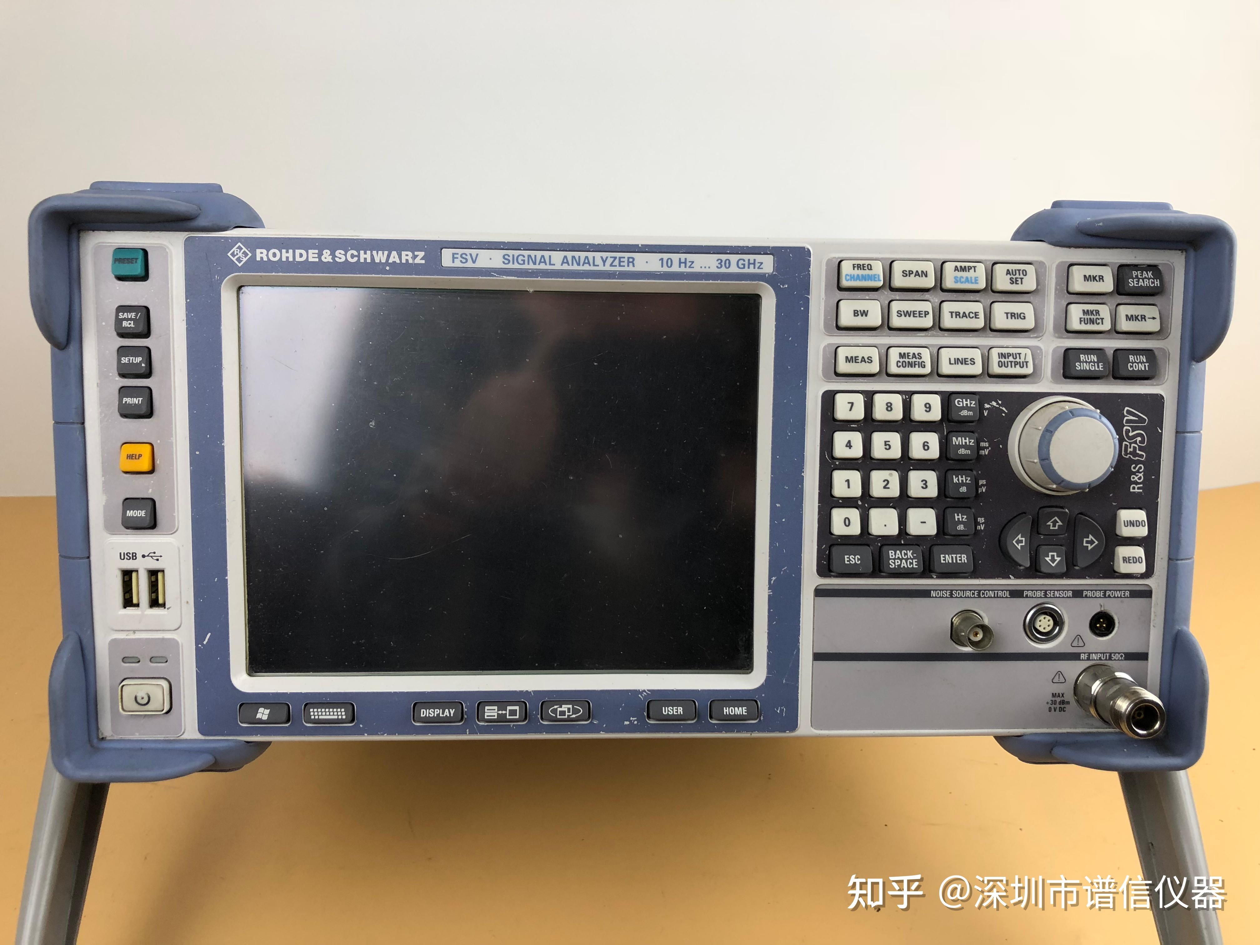 罗德与施瓦茨FSV13频谱分析仪说明书 - 知乎