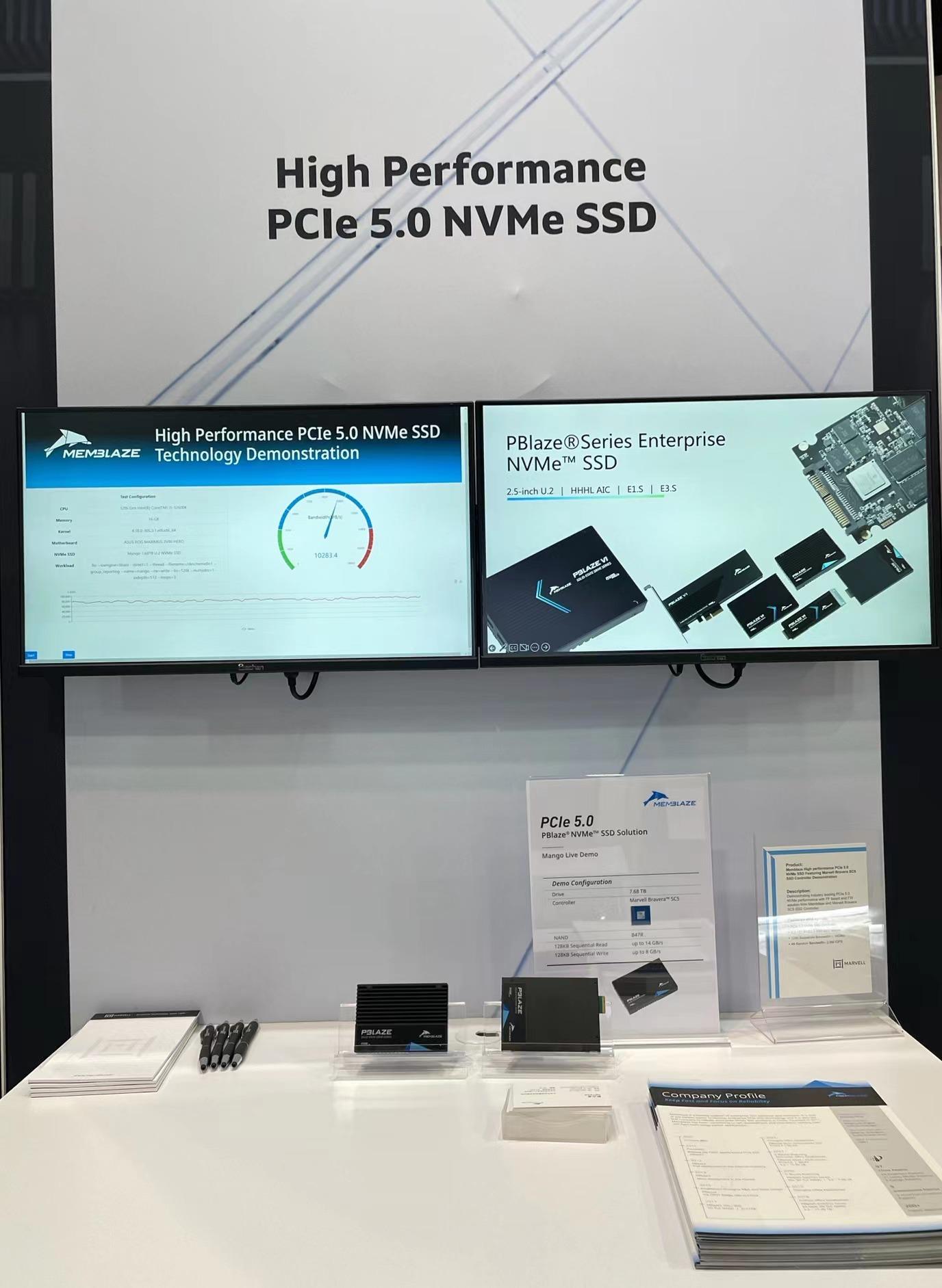 FMS 2022：Memblaze演示14GB/s高性能PCIe 5.0企业级SSD解决方案 - 知乎