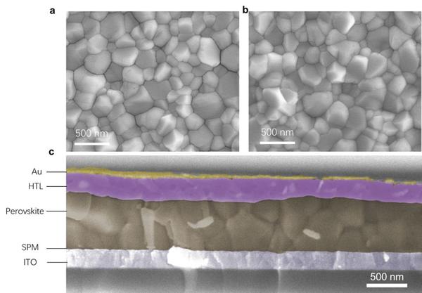 北京邮电大学、北京大学：聚合物修饰SnO2电子传输层，显著提高钙钛矿光伏器件性能及稳定性 - 知乎