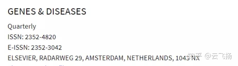 Genes & Diseases--影响因子即将破5的本土SCI期刊 - 知乎