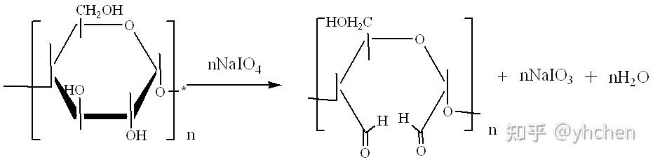 马兰泼拉德反应（Malaprade Reaction）用于制备尿毒症治疗药二醛淀粉（俗称氧化淀粉），间接氧化剂改用仲高碘酸二钠盐的优越性 - 知乎