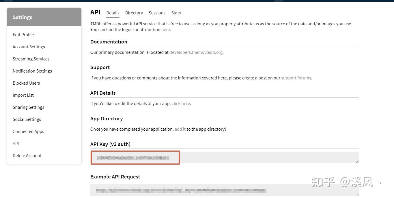 1.The Movie Database(TMDb)申请API KEY - 知乎