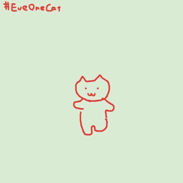 魔性猫猫everyday one cat 表情包 - 知乎