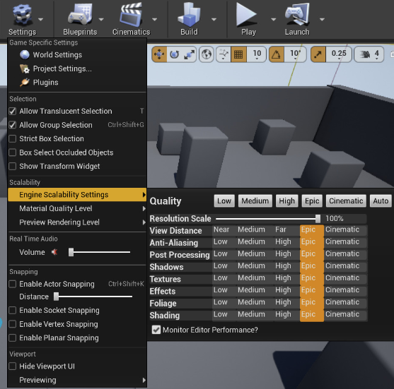 UE4 性能分级 - 知乎