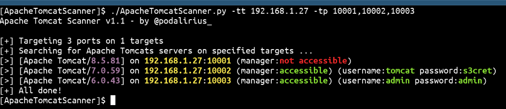 扫描 Apache Tomcat 服务器漏洞的 python 脚本 - 知乎