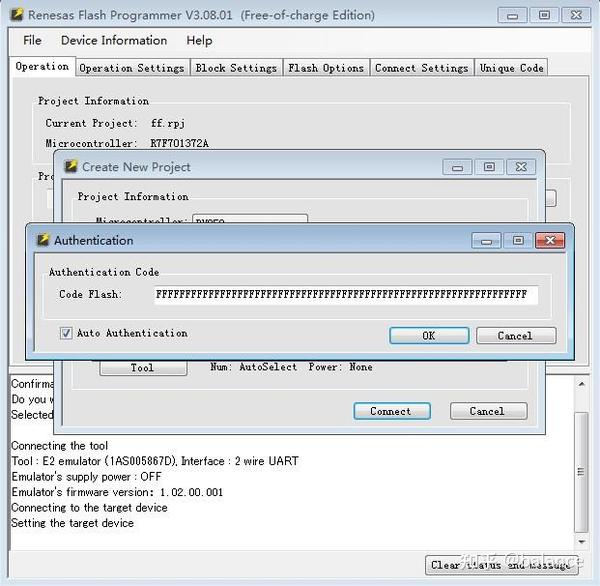 Renesas Flash Programmer(RFP)使用教程 - 知乎