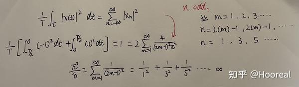 Parseval's Theorem(帕塞瓦尔定理) - 知乎