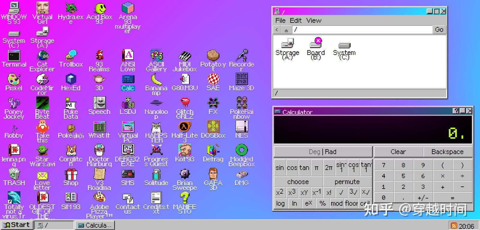 穿越时间·档案级·网页里的操作系统合订本，Windows93-Windows11 - 知乎