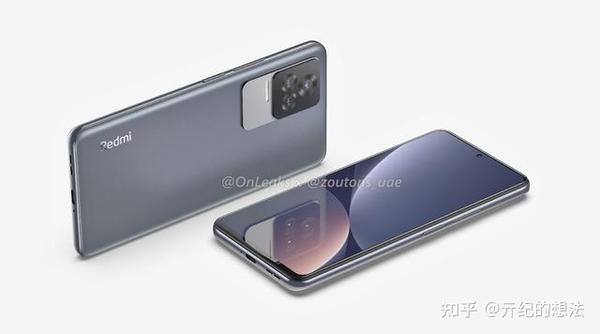 Redmi K50 Pro渲染图曝光，3月份发布 - 知乎