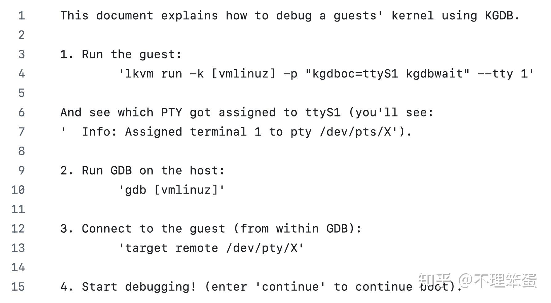 使用kvmtool运行和调试Linux内核 - 知乎