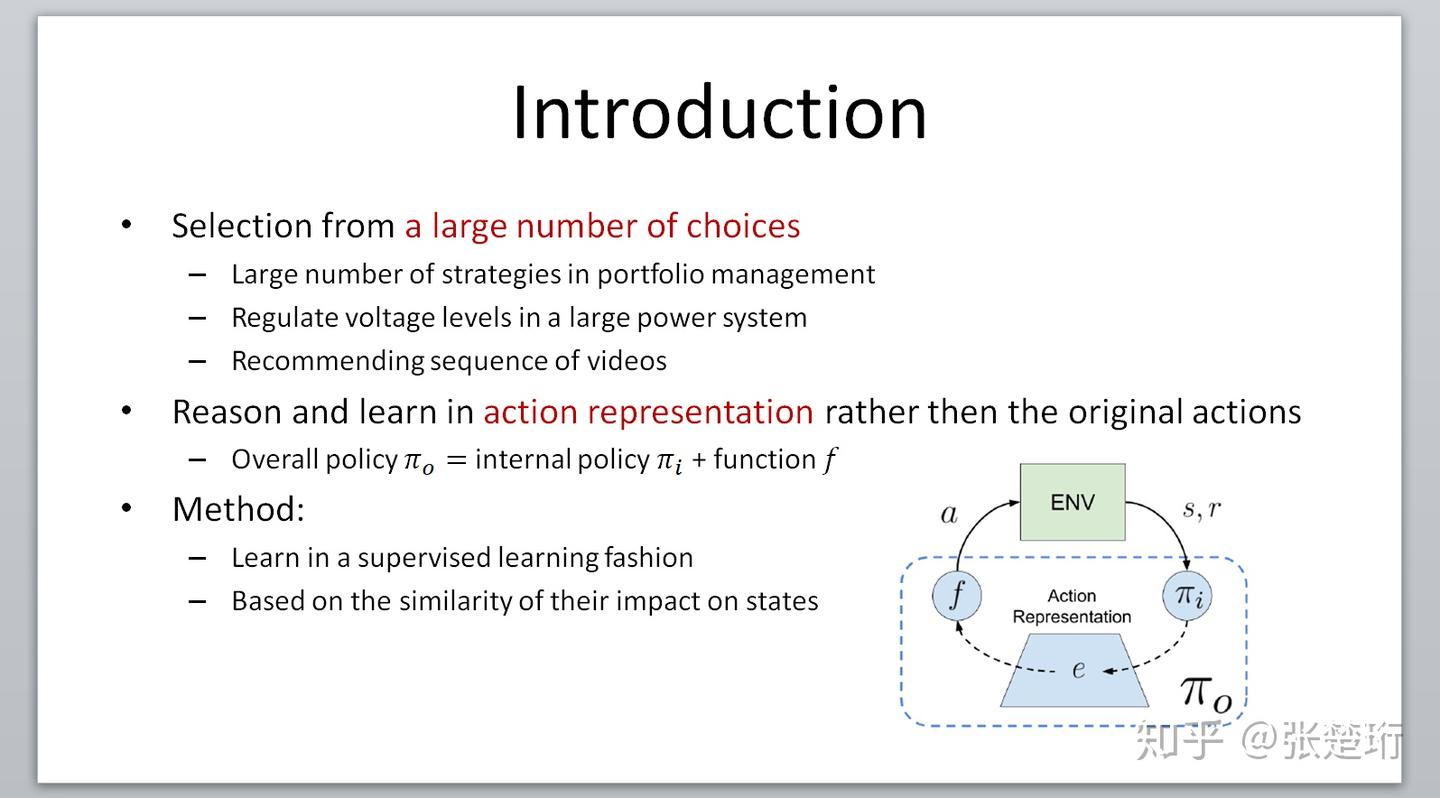 【强化学习 116】Action Representation - 知乎