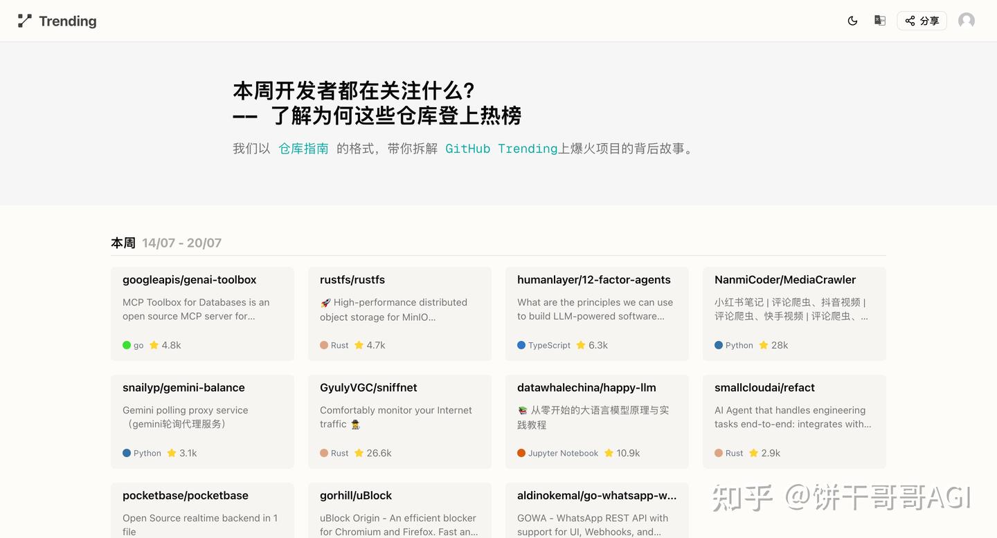 这个AI工具，一键生成任意 Github项目的深度解读文章 - 知乎