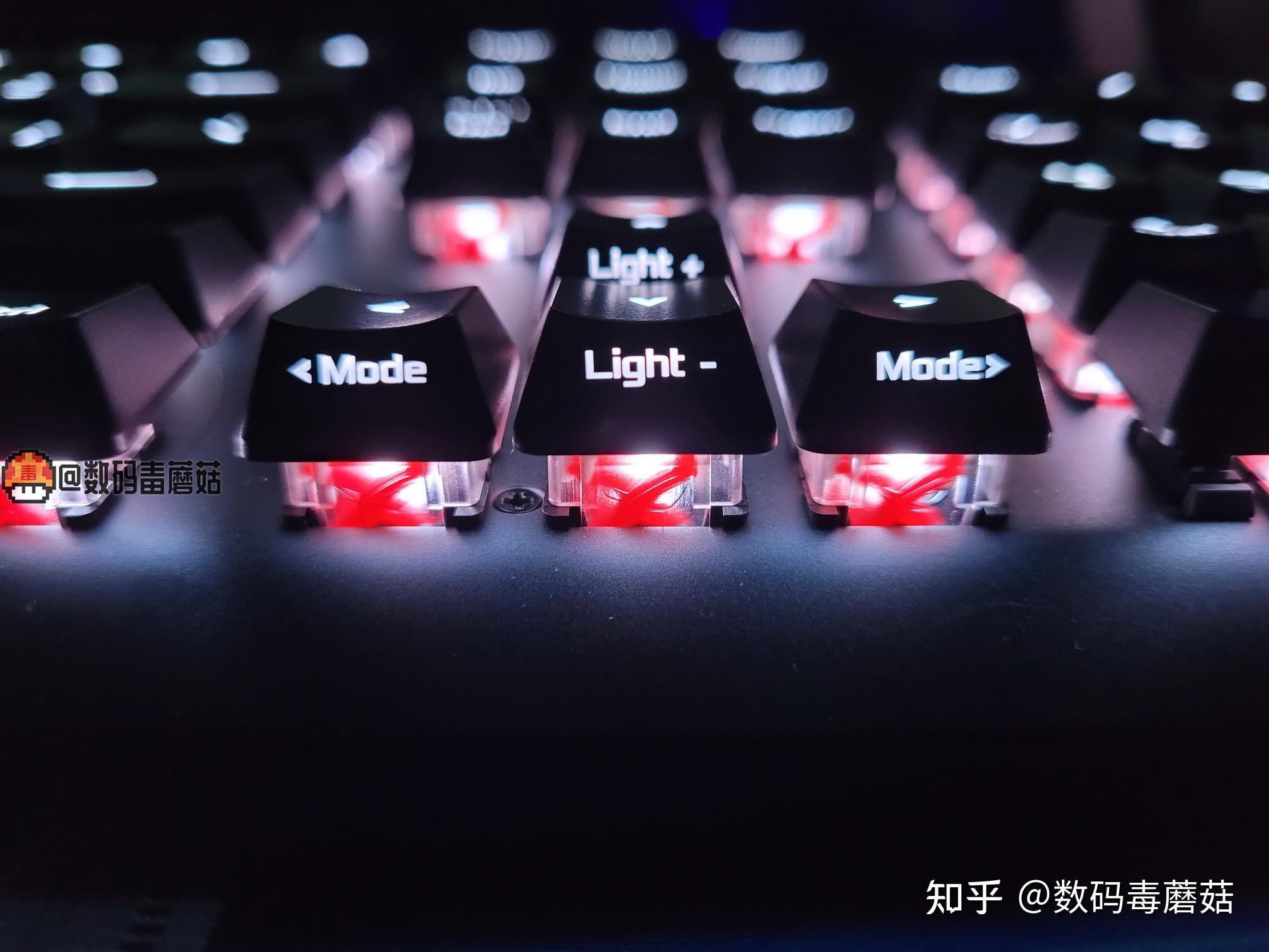 老玩家的第一把光学键盘：ROG 游侠RX红轴键盘体验报告 - 知乎