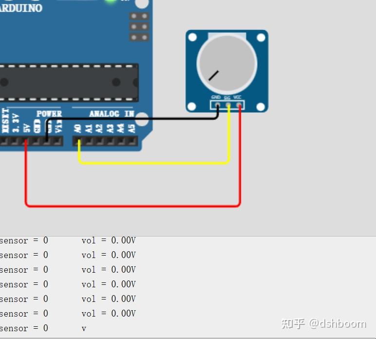 Arduino教程五 使用arduino Uno内置adc读取电压值显示在串口监视器（整活简易示波器） 知乎