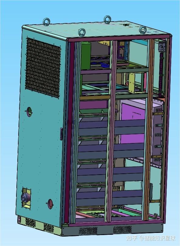 125kW/261kWh工商业储能一体机3D数模（PACK 箱 1P52S） - 知乎