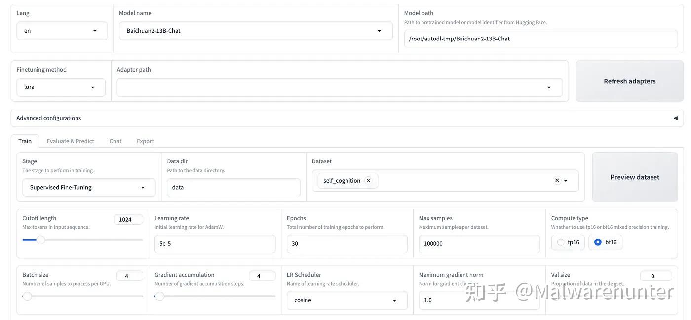 使用LLaMA Factory对大型语言模型进行微调 - 知乎