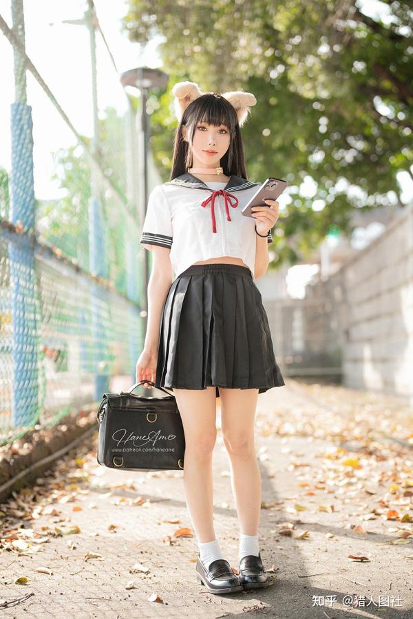 雨波_HaneAme-JK_柴犬學妹 cosplay美图 cos写真套图合集 - 知乎