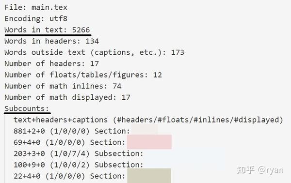 VScode+Miktex+texcount统计latex论文字数 - 知乎