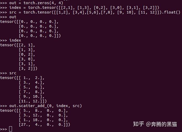 PyTorch数据发散（scatter/scatter_add）与聚集（Gather）操作和二者关系 - 知乎