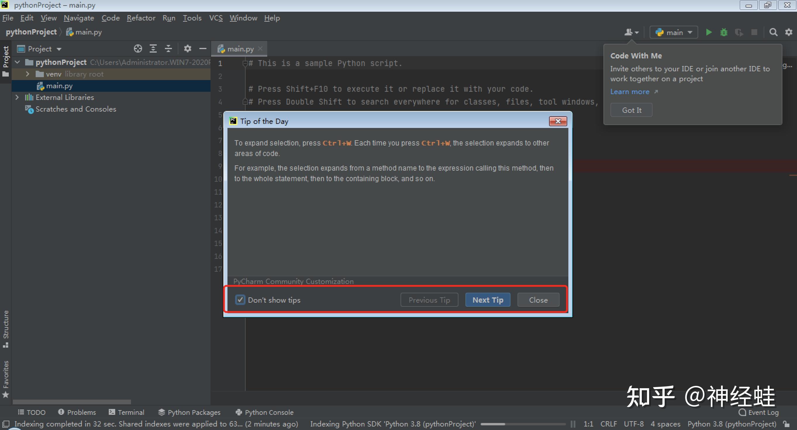 Windows 7系统安装PyCharm Community 2021.1.3 - 知乎