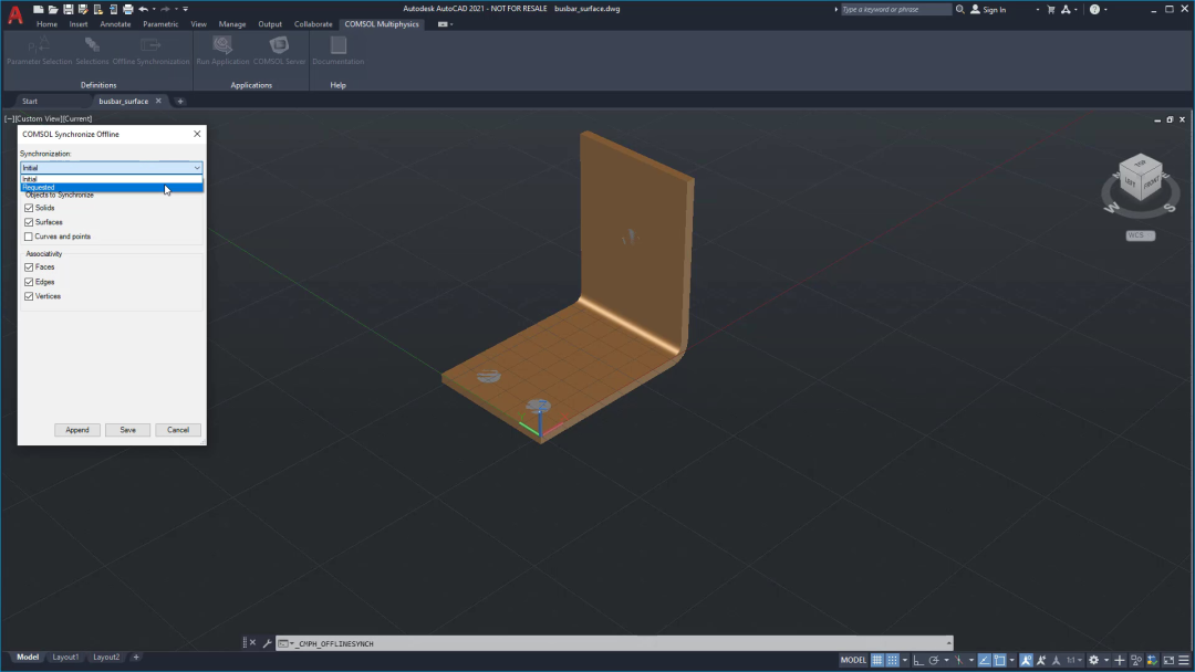 6.0 版本新功能：LiveLink™ for CAD 的离线同步文件 - 知乎