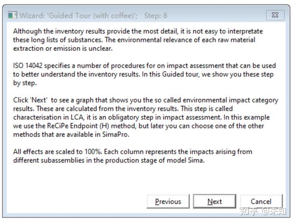 第一课为SimaPro的基本特征 - 知乎