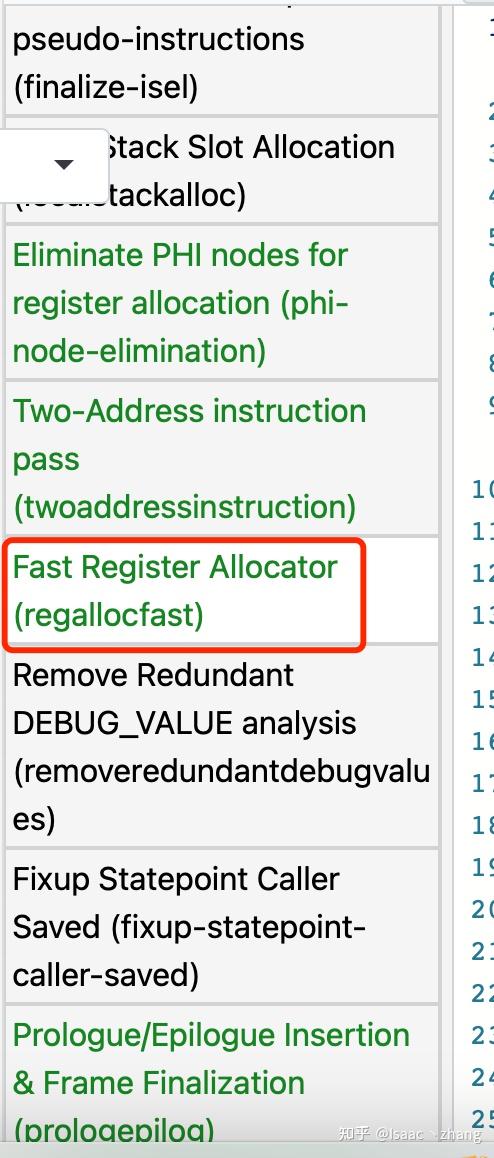 本次阅读llvm中Fast Register Allocator相关代码 - 知乎