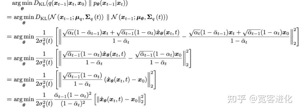 diffusion model 损失函数介绍 - 知乎