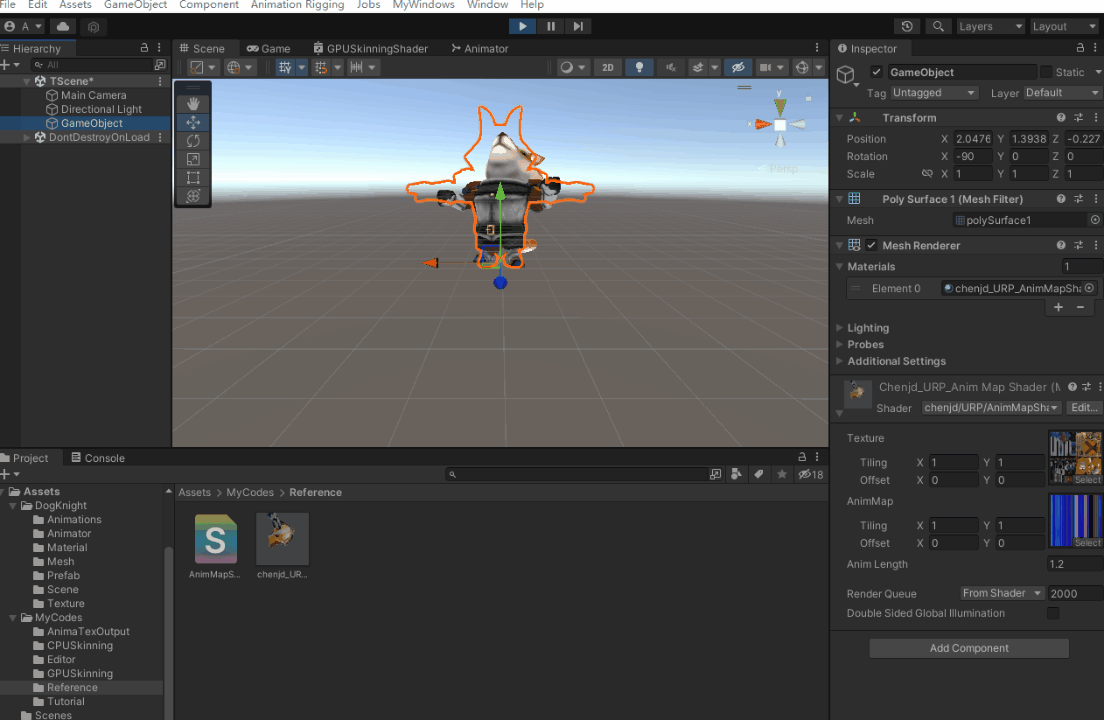 Unity3d GPUSkinning 实现GPU Skinning（3） - 知乎