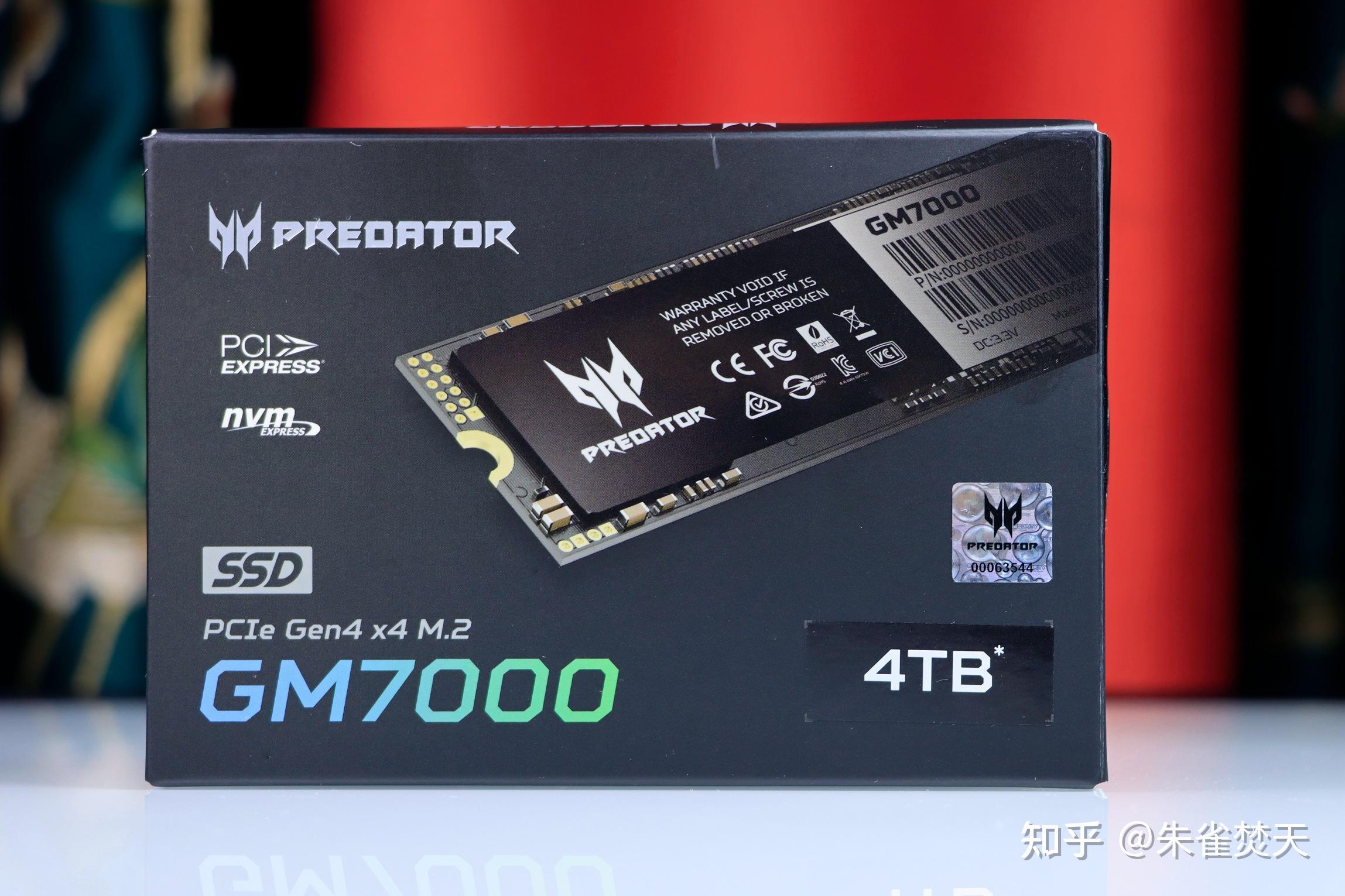 宏碁掠夺者 GM7000 4TB 实测，内容创作者与顶级玩家的辅助利器 - 知乎