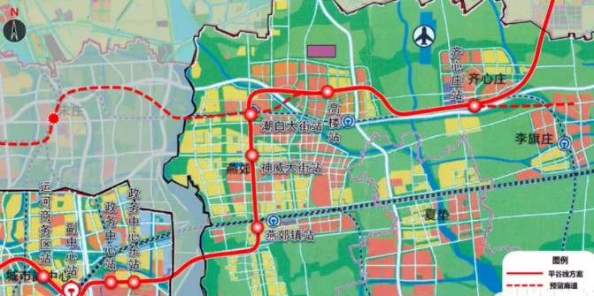 北京地铁22号线（即平谷线）全线21站具体位置确定了！ - 知乎