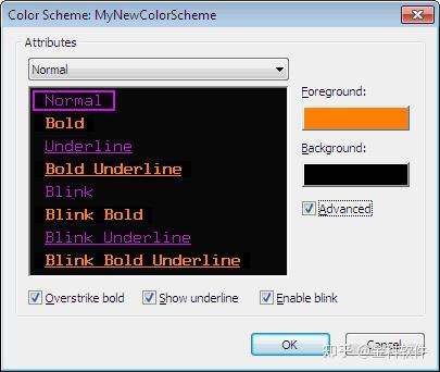SecureCRT 中如何配置颜色 - 知乎