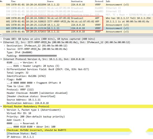 你会配VRRP，但是你能看懂VRRP的报文吗？ - 知乎