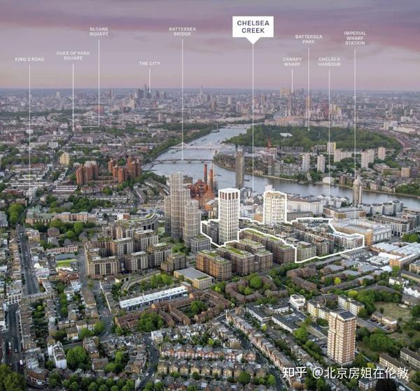 伦敦西二区SW6老牌富人区典藏珍品，奢想水岸生活 | Chelsea Creek - 知乎