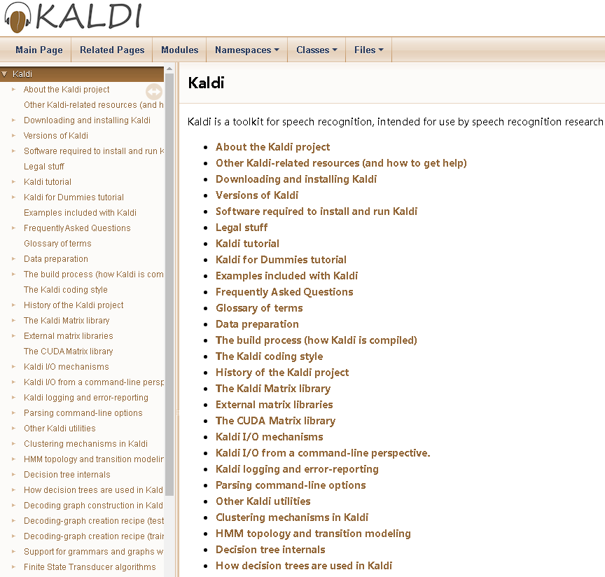 酷站推荐 - kaldi-asr.org - Kaldi ASR - 知乎