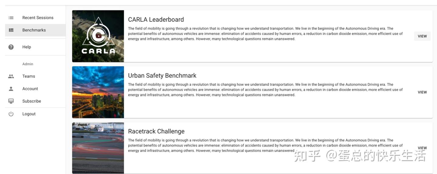 CARLA Leaderboard (1): 无人驾驶相关指标的解读 - 知乎
